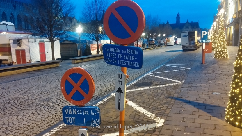 36 bijkomende parkeerplaatsen in Ieper dankzij aanpassing laad -en ...